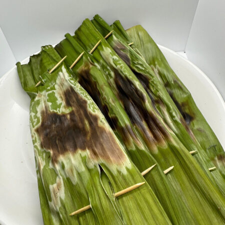 Mini Banana Leaf Otah (COOKED) wt.≈23g – Kwong Satay
