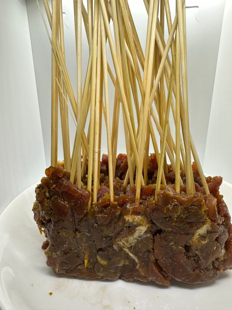 Mutton Satay (RAW) Gravy included – Kwong Satay